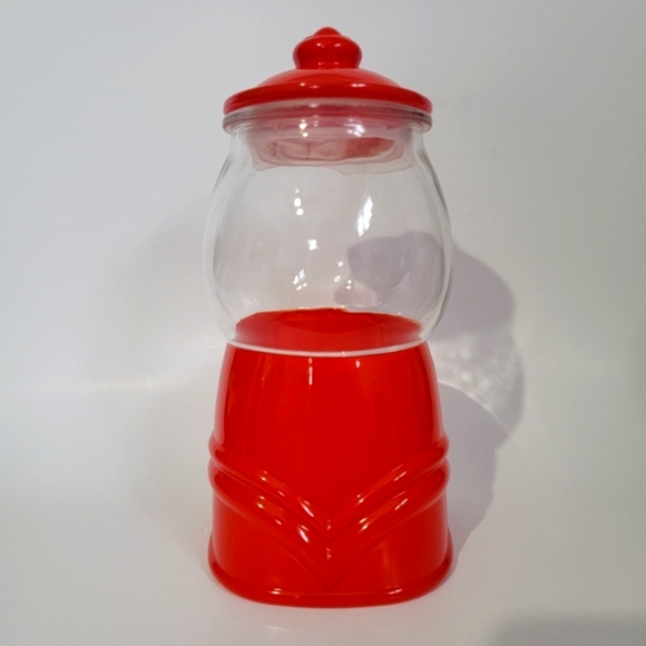 Target | Holiday | Red Glass Gumball Machine Nwot Target Bullseye ...